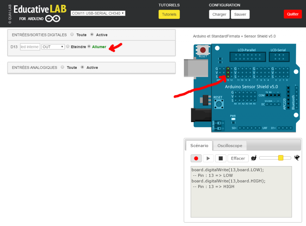 How to : Easily and Graphically take control of Arduino with Educative ...